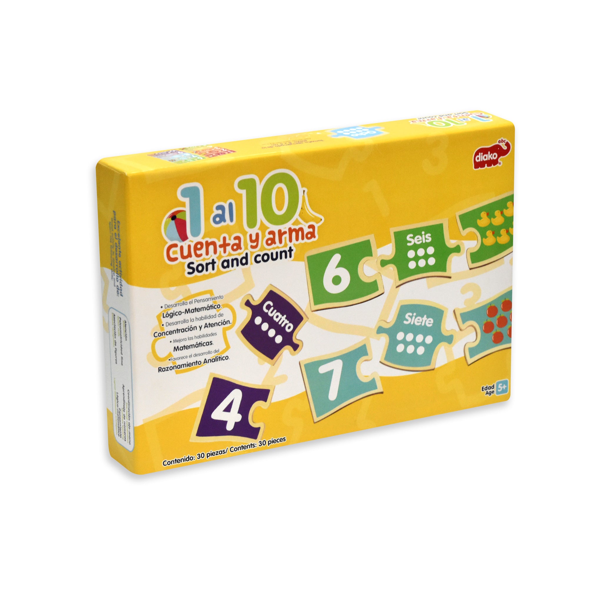 Cuenta y Arma Los Números | diako abc