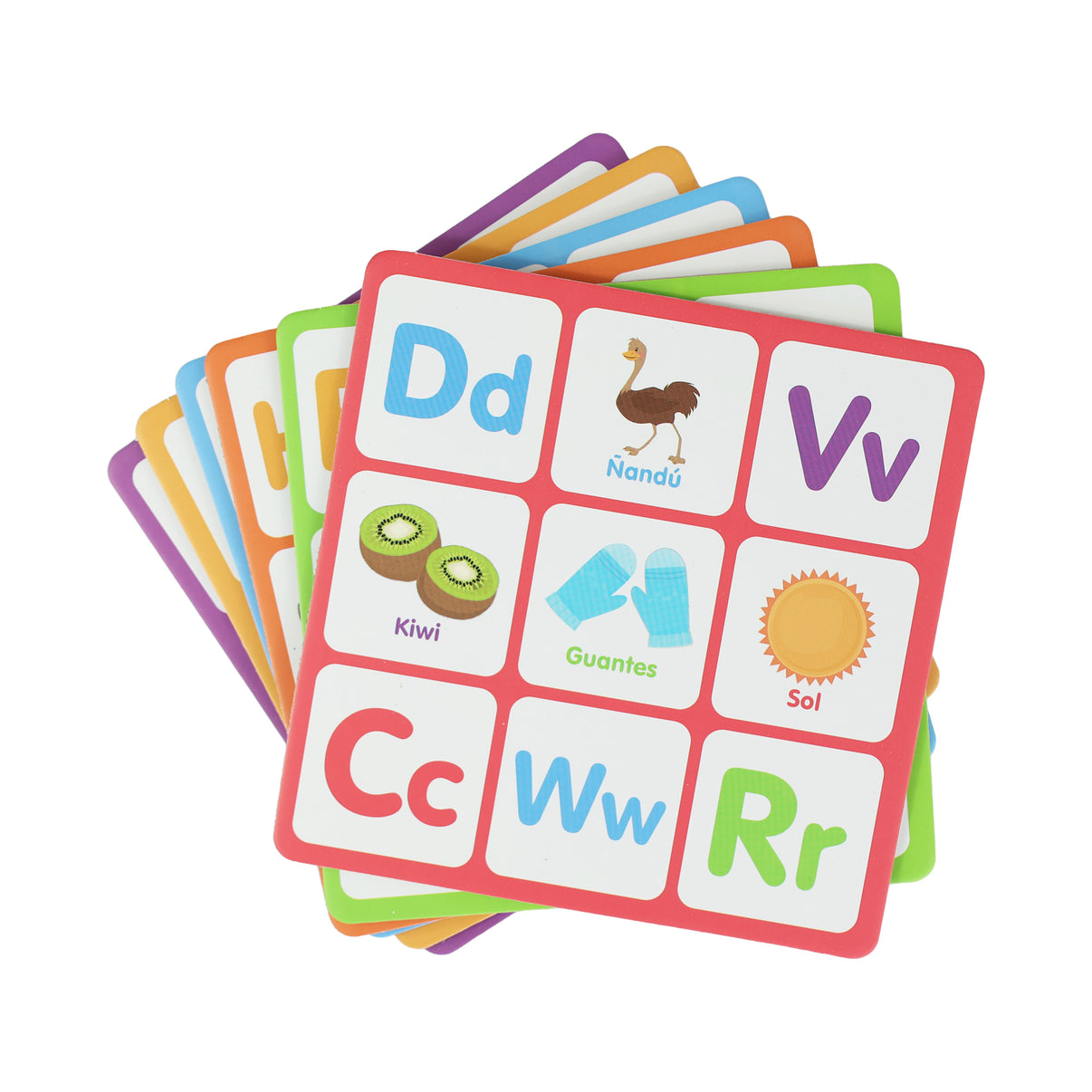 Juego de Memoria y Lotería de Abecedario | diako abc