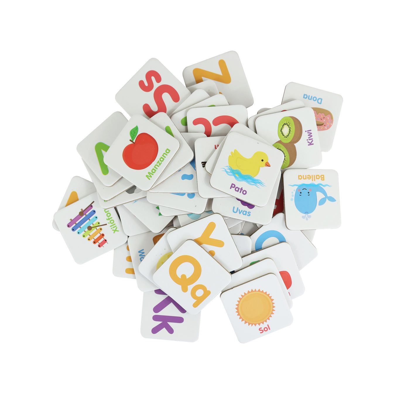 Juego de Memoria y Lotería de Abecedario | diako abc