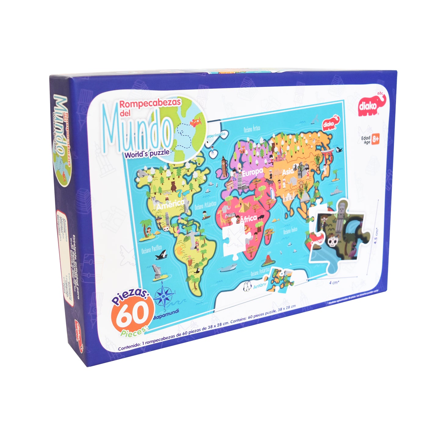 Rompecabezas del Mundo | diako abc