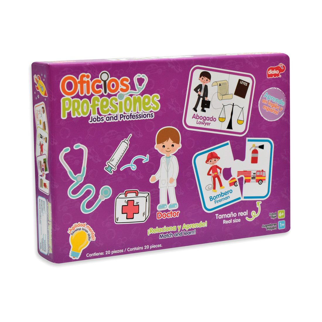 Rompecabezas De Oficios y Profesiones | diako abc