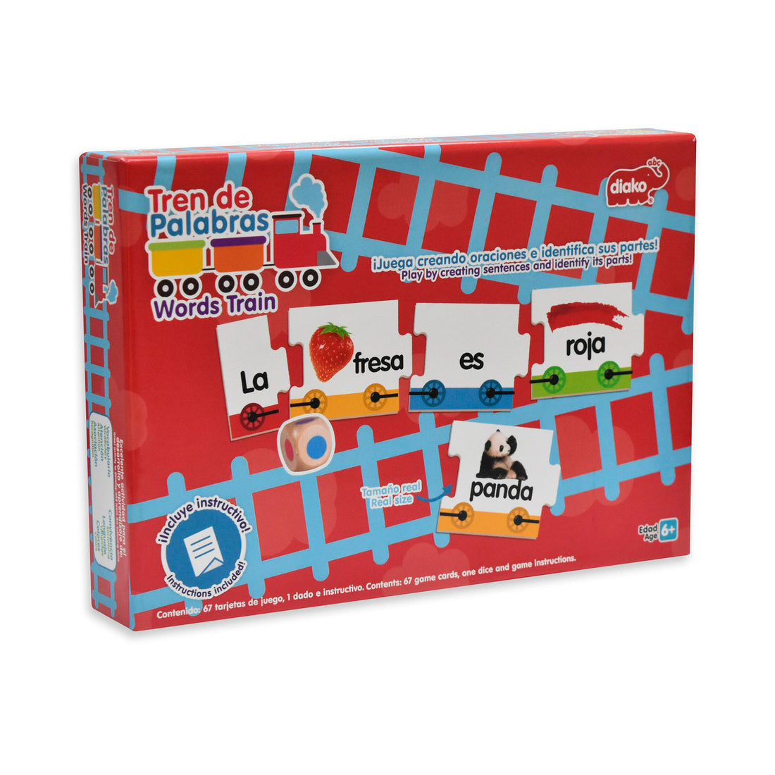 Tren Palabras de Cartón | diako abc
